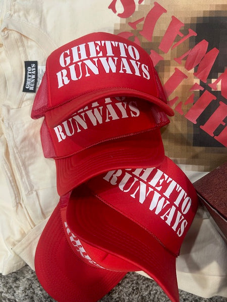 Red Ghetto Runways Trucker – FGCC